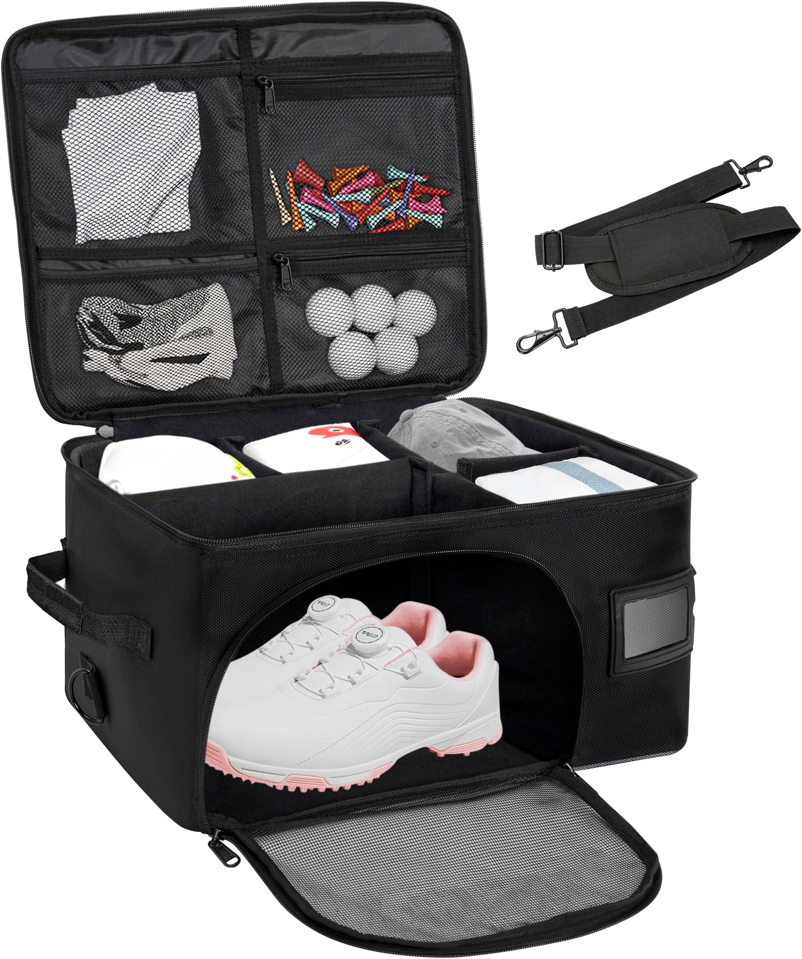 Amazon.com: WELIDAY Golf Trunk Organizer, Golf Car Locker with ...