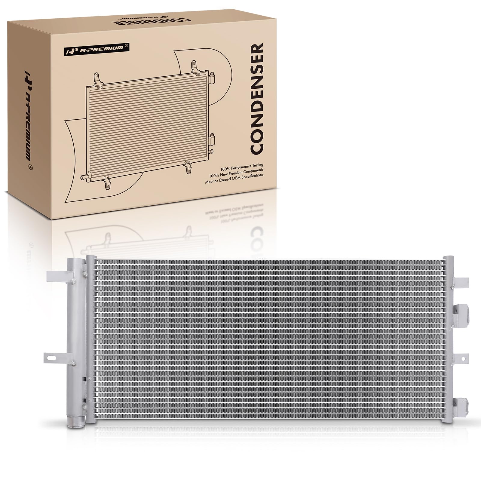 Amazon.com: A-Premium Air Conditioning A/C Condenser Compatible with ...