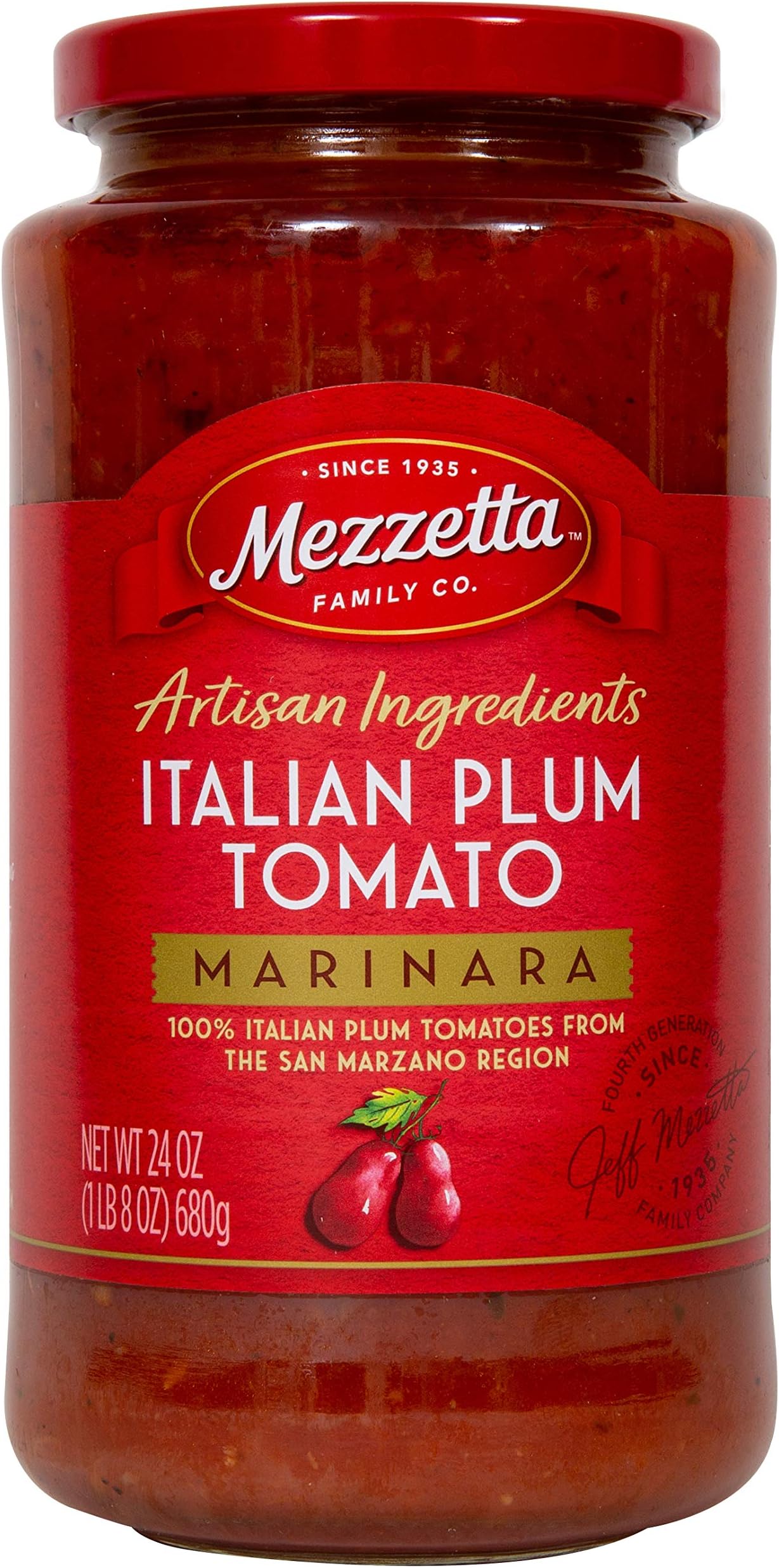 Amazon.com: Mezzetta Artisan Ingredients Italian Plum Tomato Marinara ...
