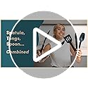 Amazon.com: GripFlip: 3-in-1 Kitchen Cooking Utensils Set with ...