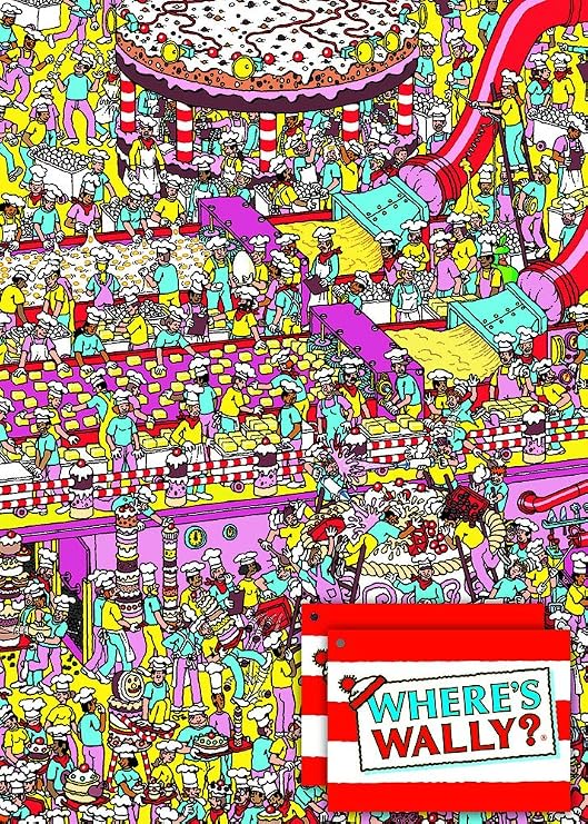 Where's Wally 2X Gift Wrap Sheets and 2X Gift Tags : Amazon.co.uk ...