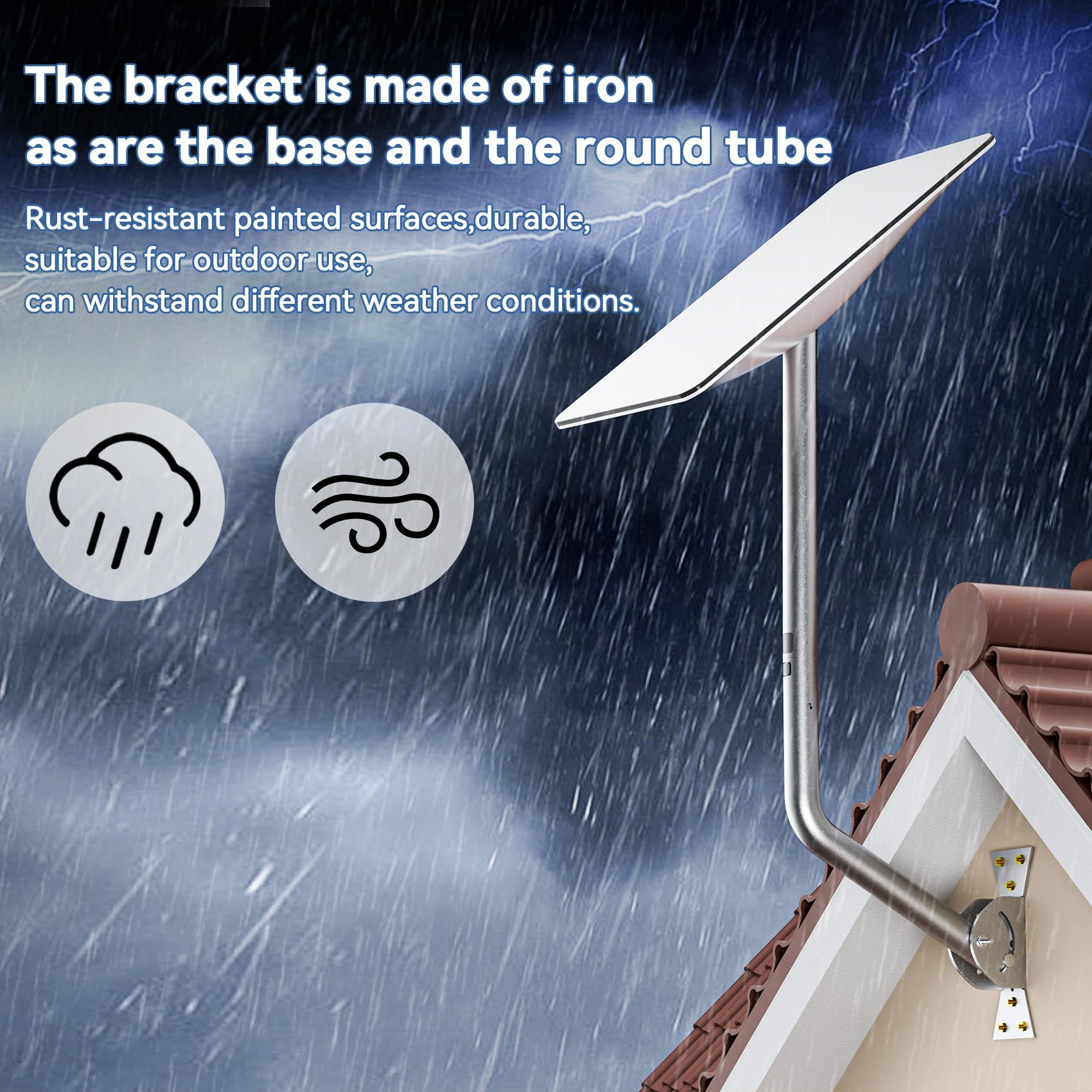 Snapklik.com : SUBFIX 18 Inch Starlink Wall Mount, Starlink Mounting ...