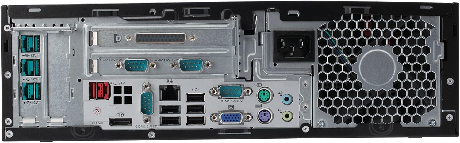 HP rp5810 POS Intel Core i5-4570S 4GB 128GB/SSD W10PRO 64bit 3J : Buy ...
