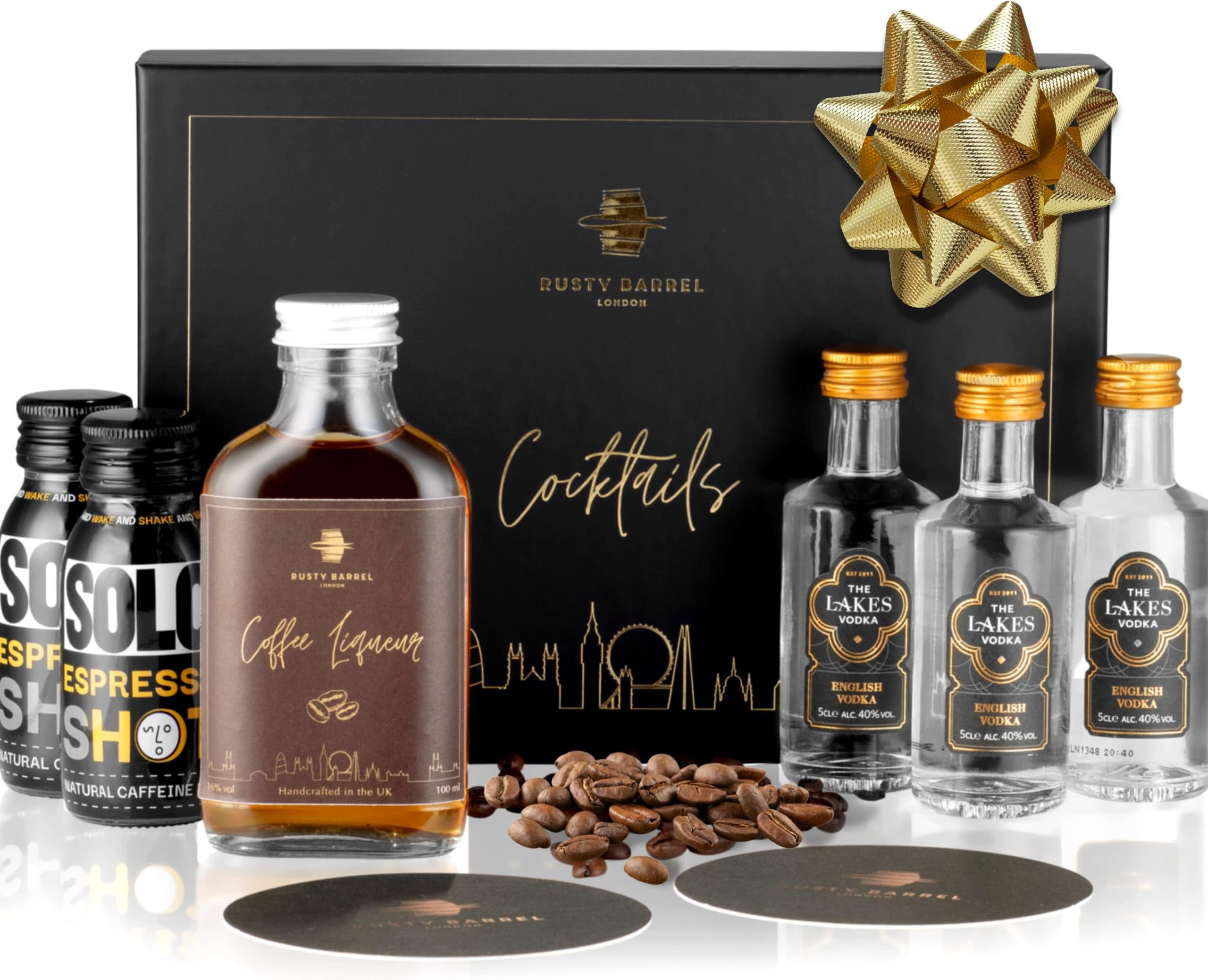 Espresso Martini Cocktail Gift Set by Rusty Barrel | Cocktail Making ...