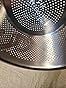 Amazon.com: 304 Stainless Steel Microporous Colander, 2.5-Qt Large ...