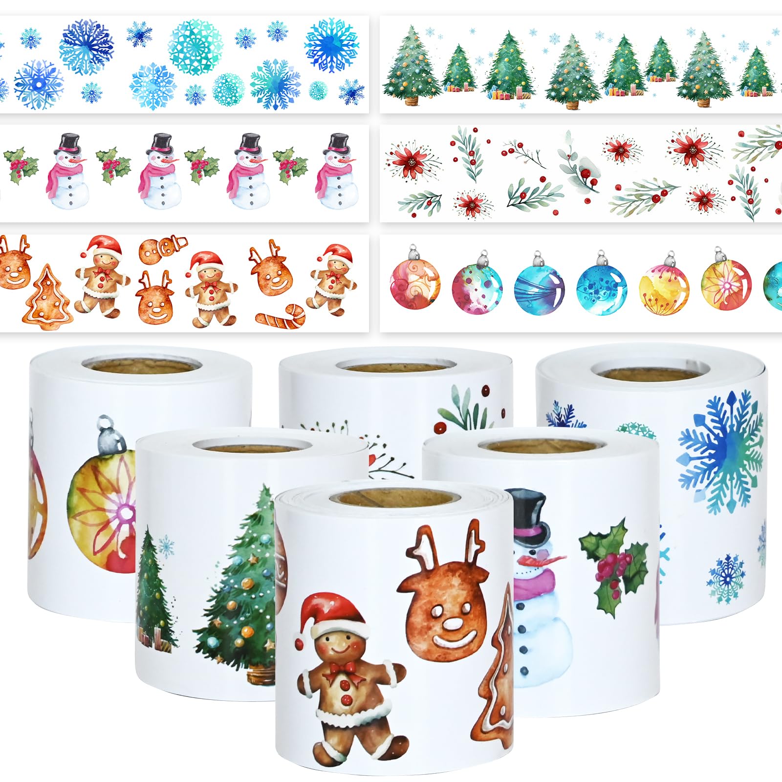 Amazon.com: 198Ft Christmas Winter Bulletin Board Borders Elf Candy ...