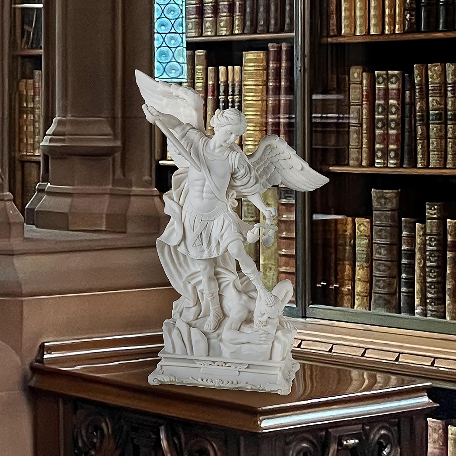 Amazon.com: Design Toscano St Michael The Archangel Religious Statue ...