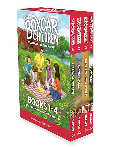 The Boxcar Children Mysteries Boxed Set 1-4: The Boxcar Children ...