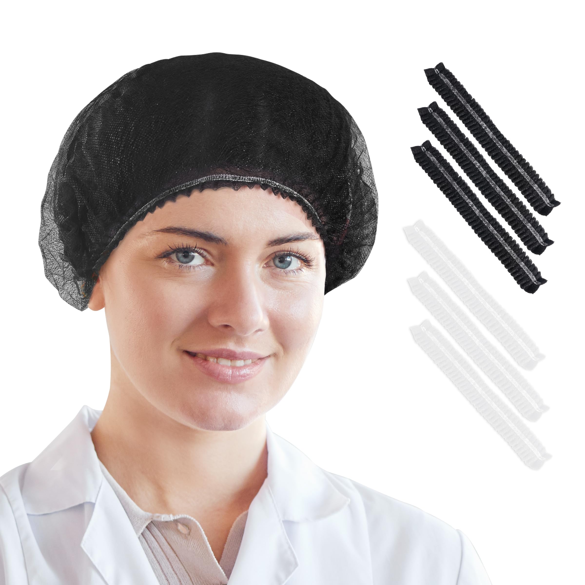 Amazon.com: 120 Pcs Disposable Bouffant Caps, 21 Inches Random Color ...