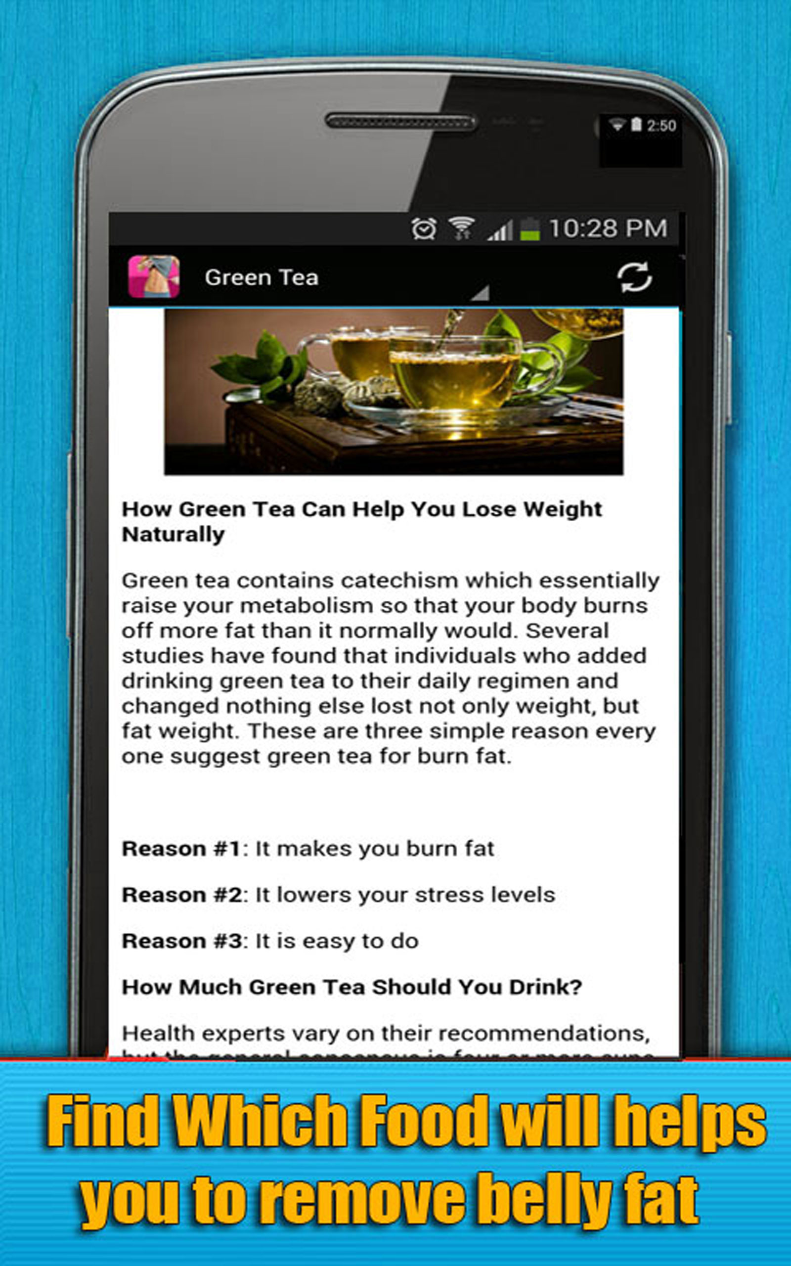Belly Fat Removing Foods - App on Amazon Appstore