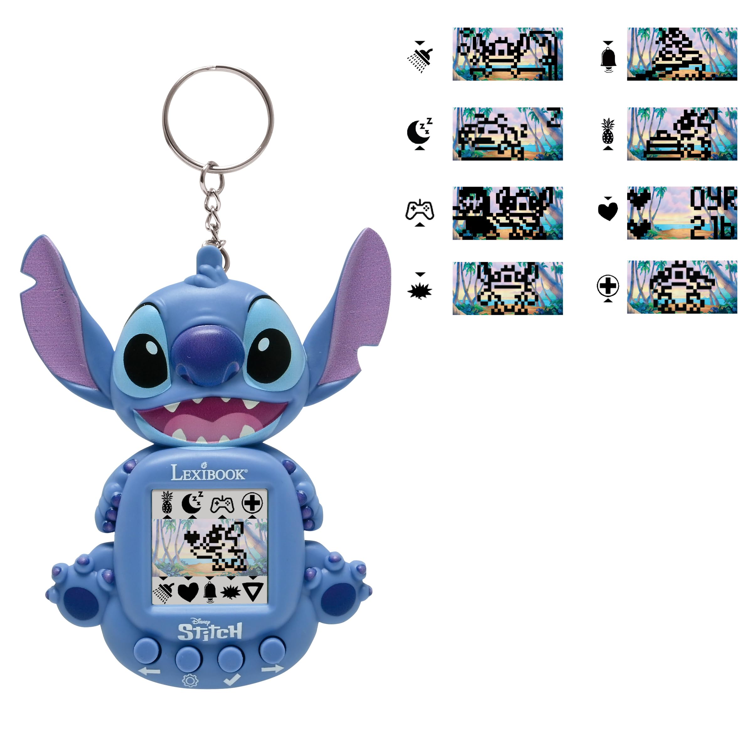 LEXIBOOK, Disney Stitch, My Best-e, Portable games console, Interactive ...