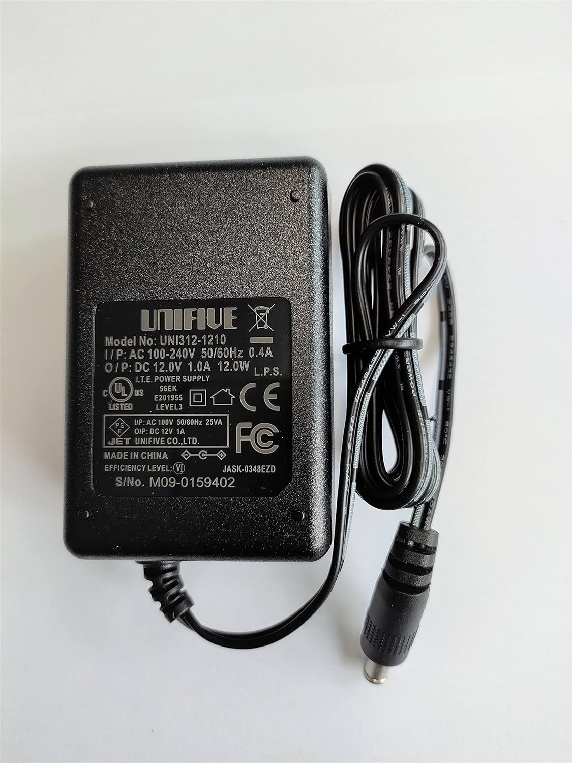 Amazon.co.jp: ユニファイブ UNI312-1210-EIAJ-4 (JASK-0348EZD) : 家電＆カメラ