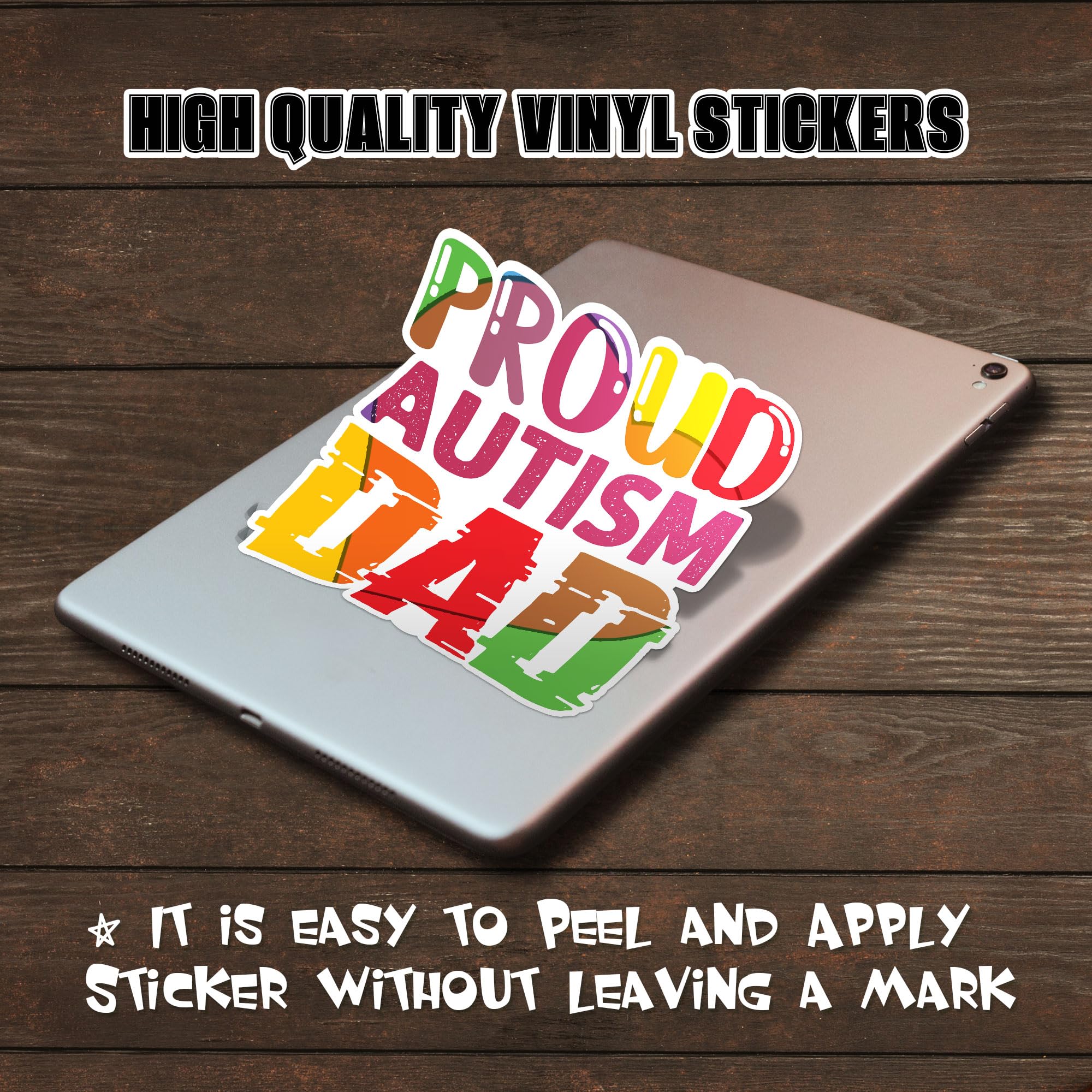 Autism Dad Sticker Proud Autism Daddy Stickers For Sale | Redbubble