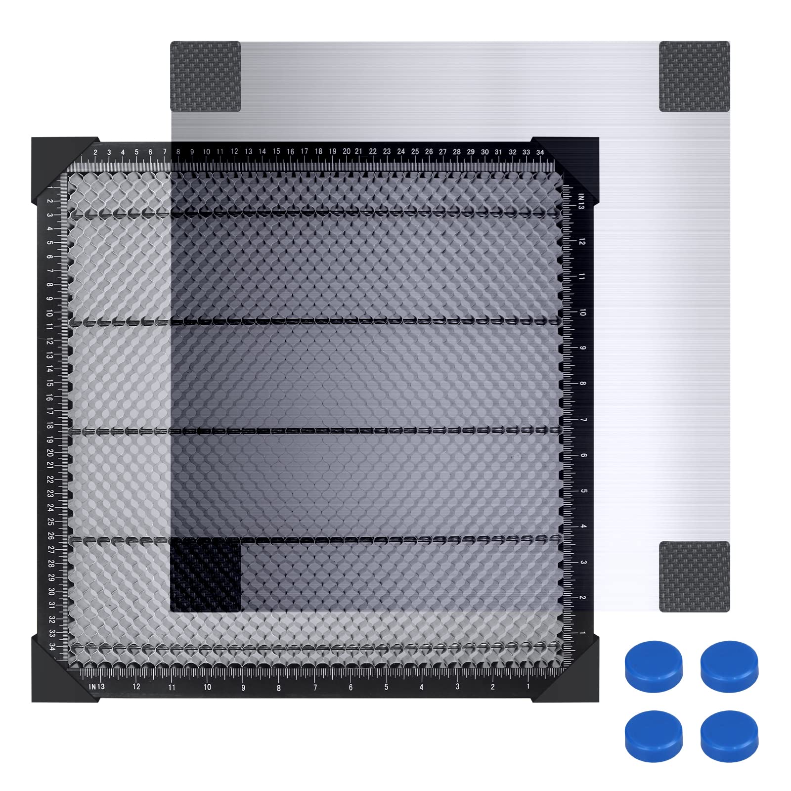 Honeycomb Laser Bed Working Table 400 * 400 * 22mm for Laser Engraver ...