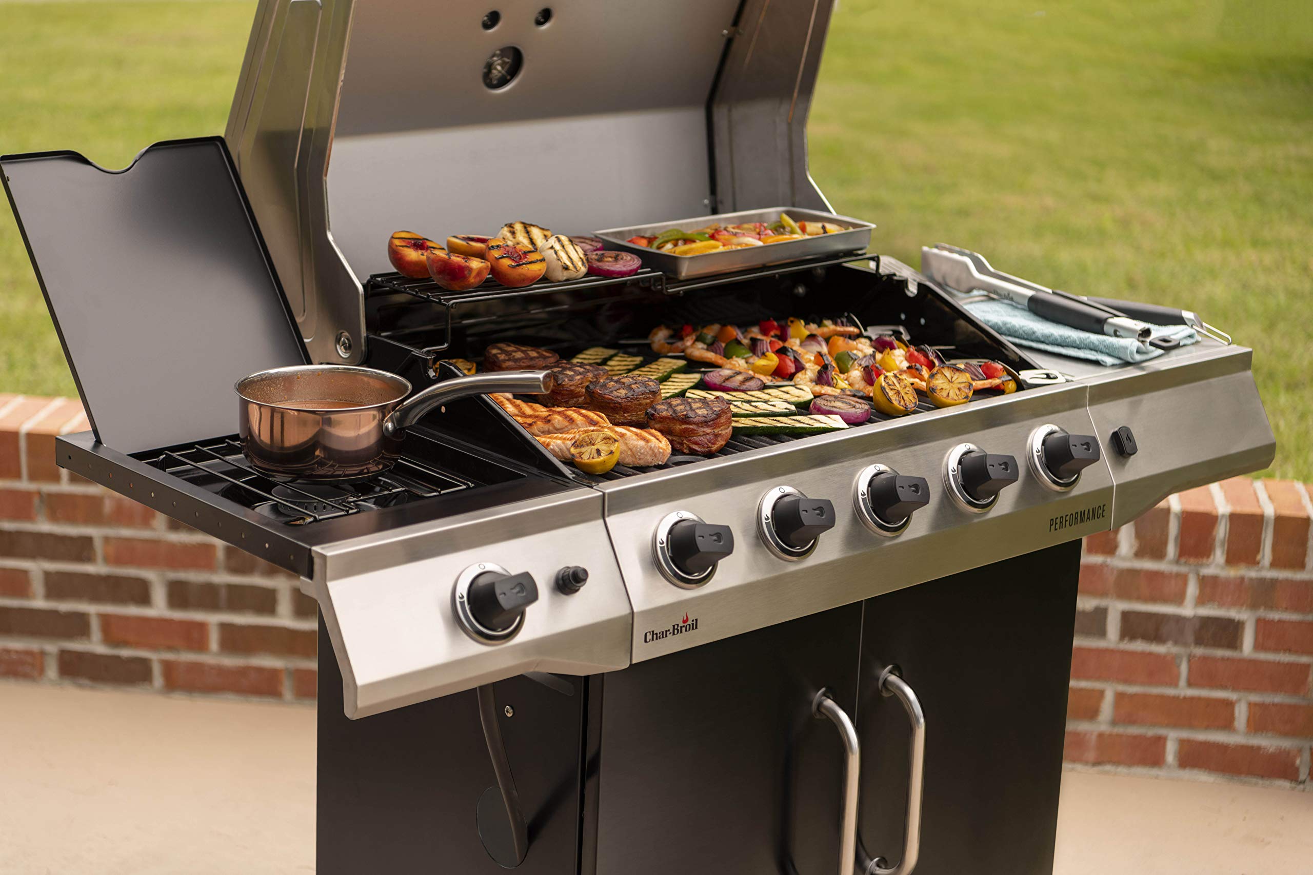 Char-Broil Performance Stainless Steel 4-Burner Gas Grill, 53% OFF