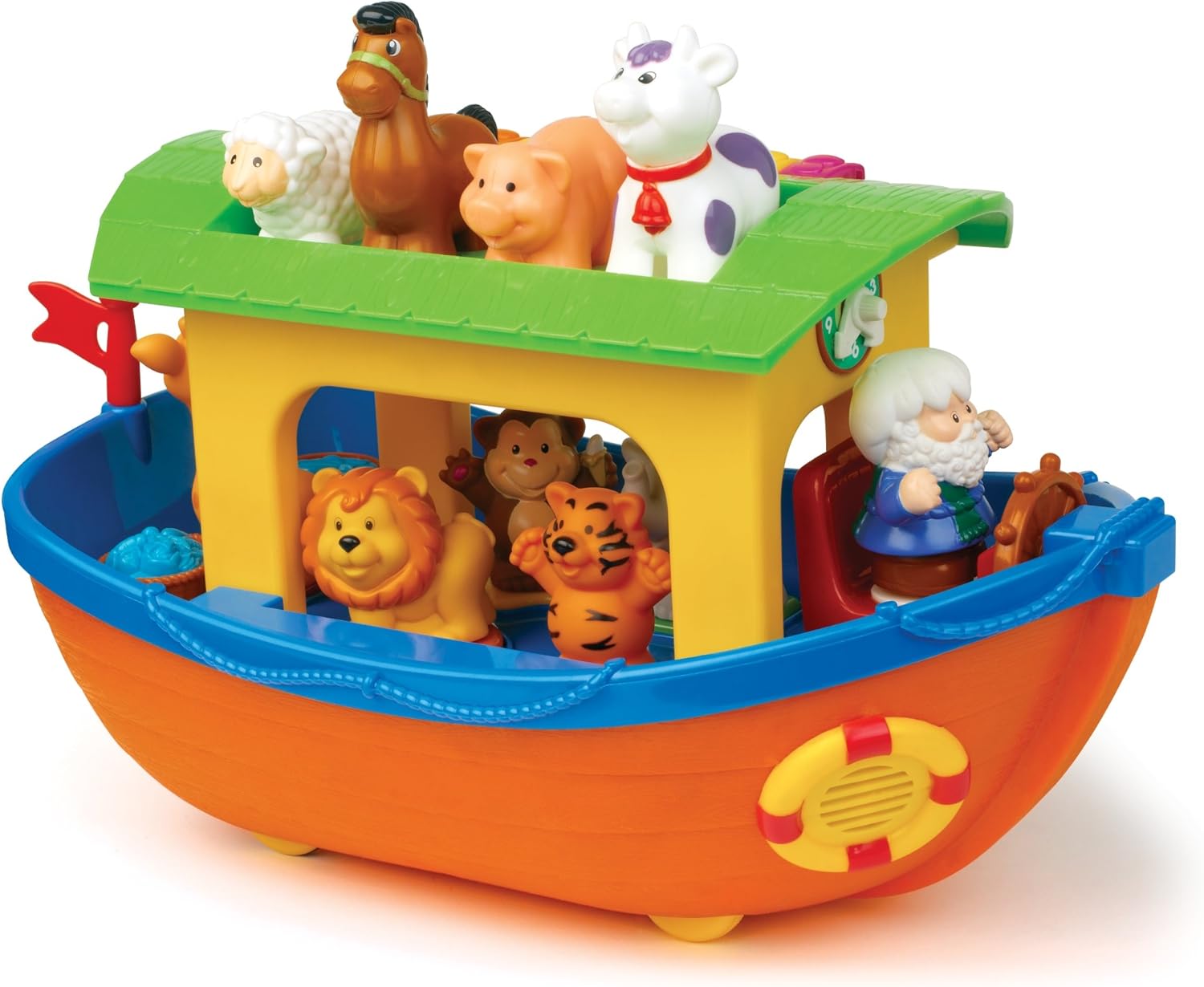 Hamleys Animal Sounds Noah's Ark Toy Figure Playset: Buy Online at Best ...