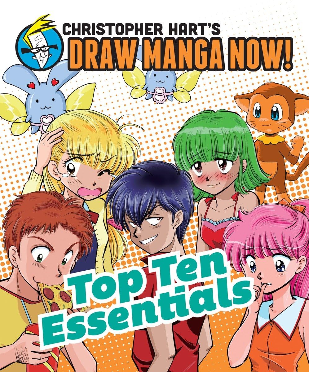 Amazon.com: Top Ten Essentials: Christopher Hart's Draw Manga Now ...