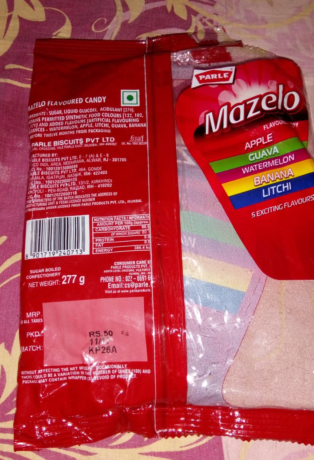 Parle Mazelo Candy - Assorted, 346g Pouch : Amazon.in: Grocery ...