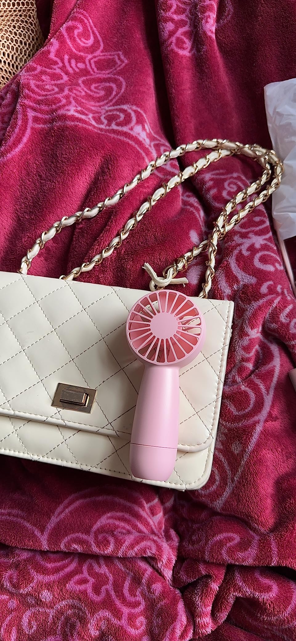 benpen HandHeld Fan Rechargeable Portable Hand: Mini Battery Operated ...