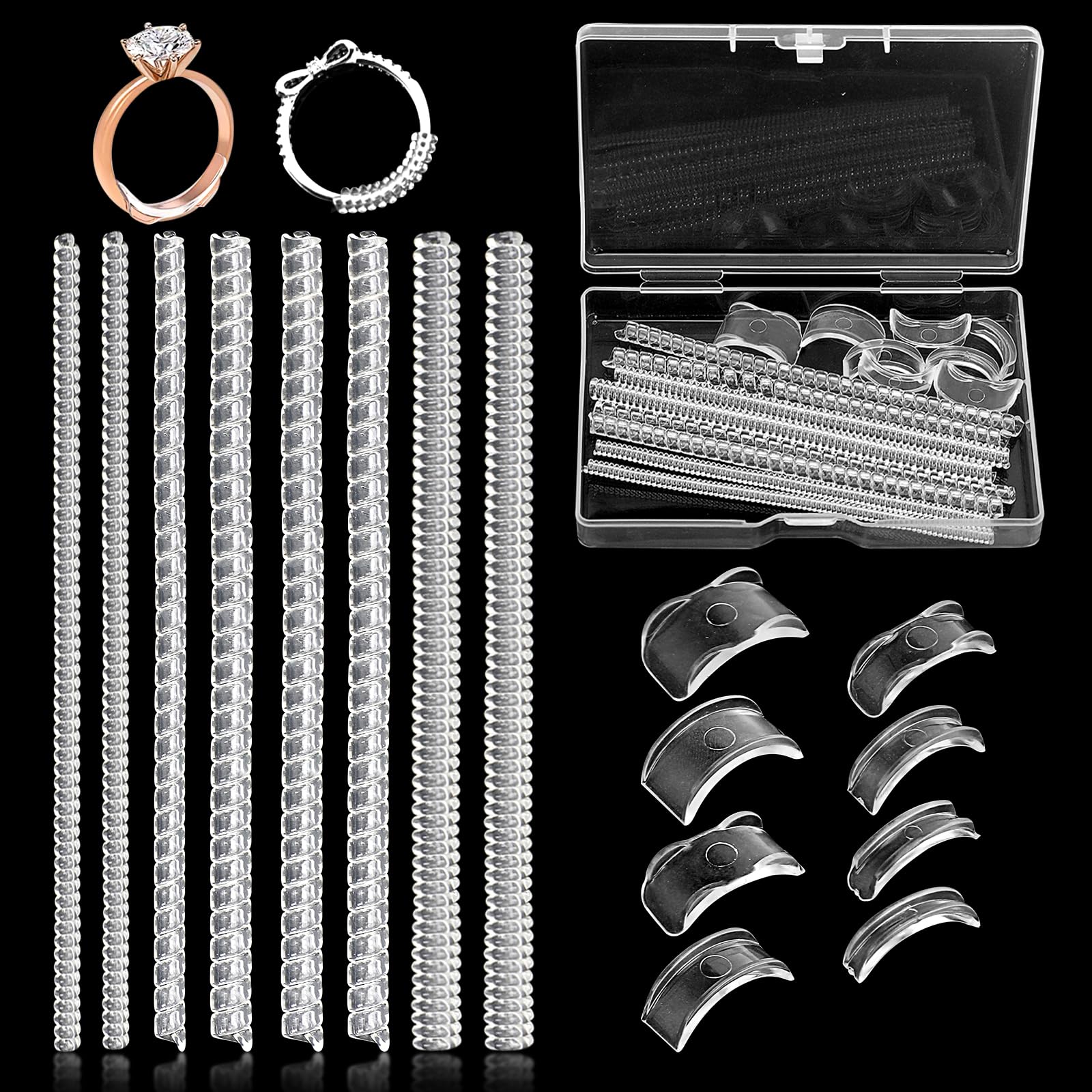 Ring Size Adjuster In-store Invisible Ring Size Adjusters - 13-Piece ...
