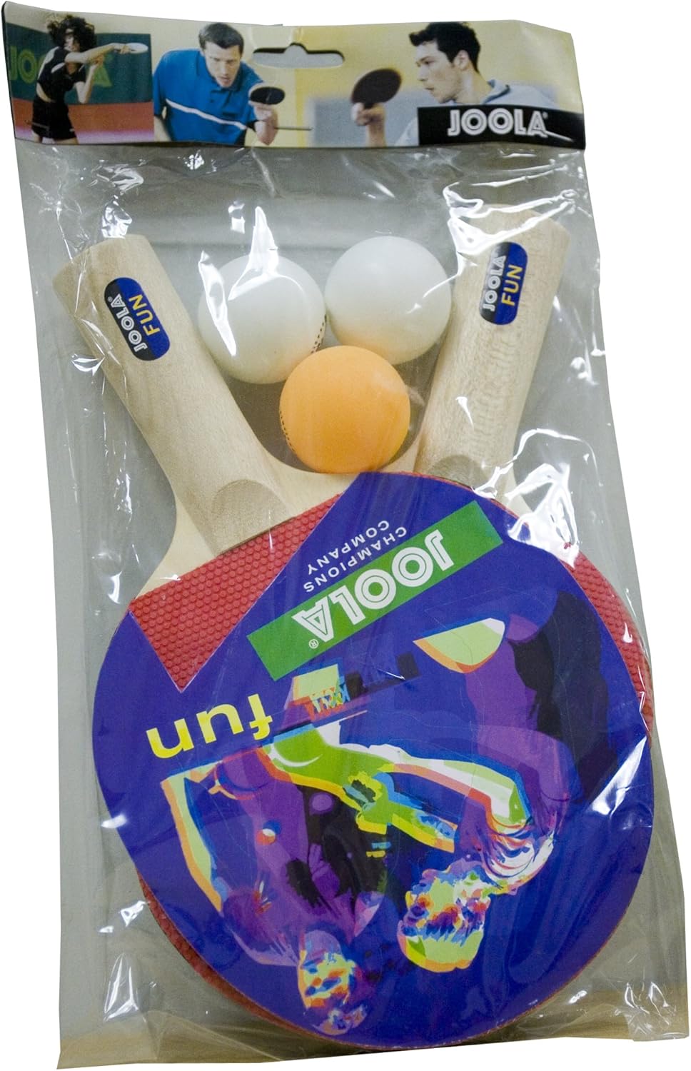 Amazon.com : JOOLA Fun Recreational Racket Table Tennis Set : Beginner ...