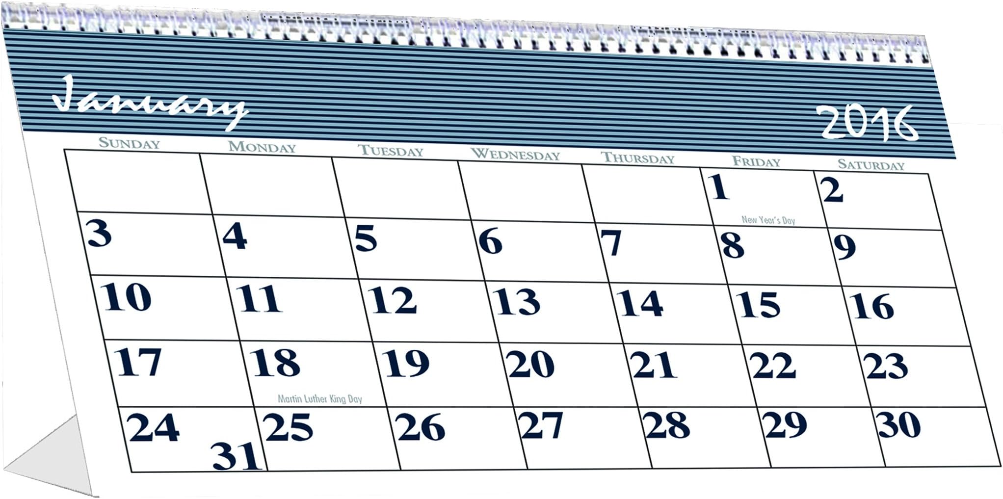 Amazon.com : House of Doolittle 2016 Monthly Desktop Tent Calendar, 7 ...