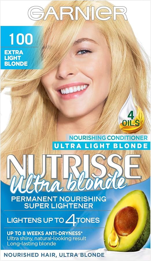 Garnier Number 100 Camomile Extra Light Blonde Nutrisse Truly Blonde ...