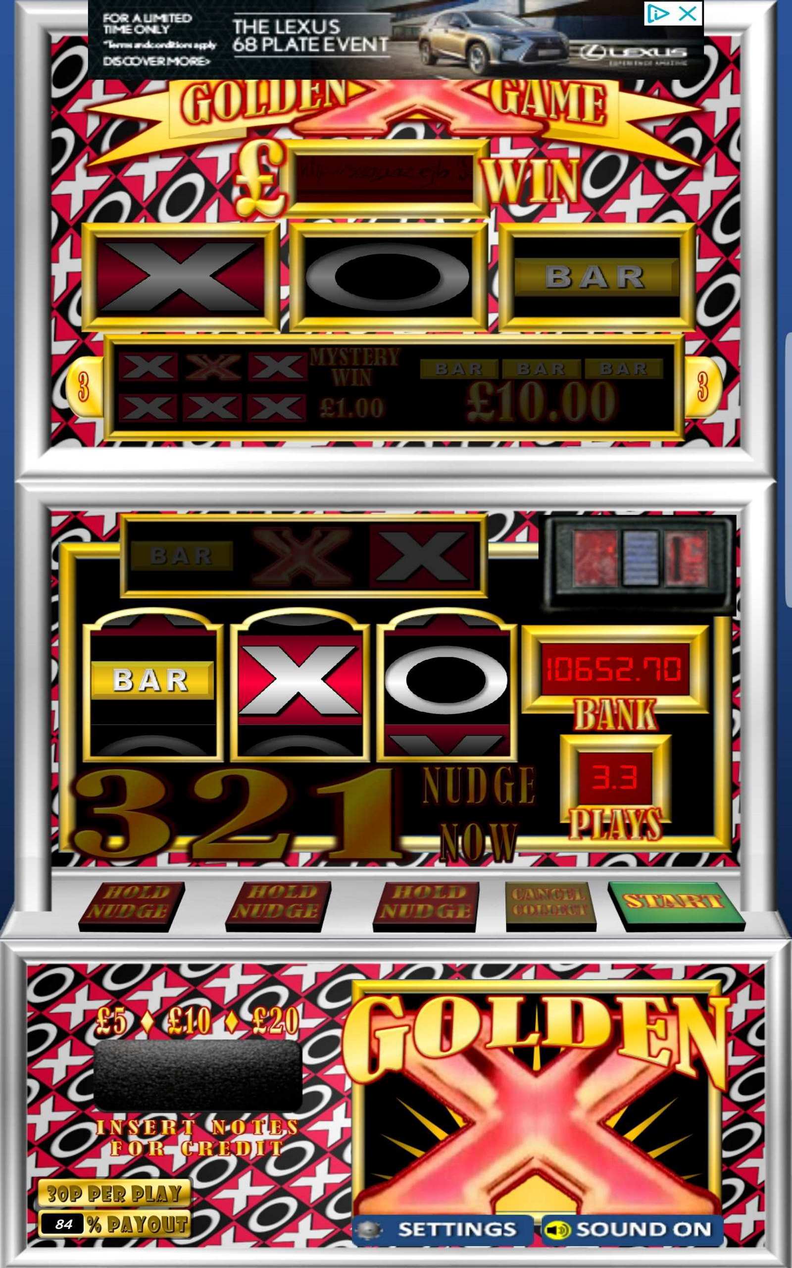 Golden X Game UK Slot Machine - App on Amazon Appstore
