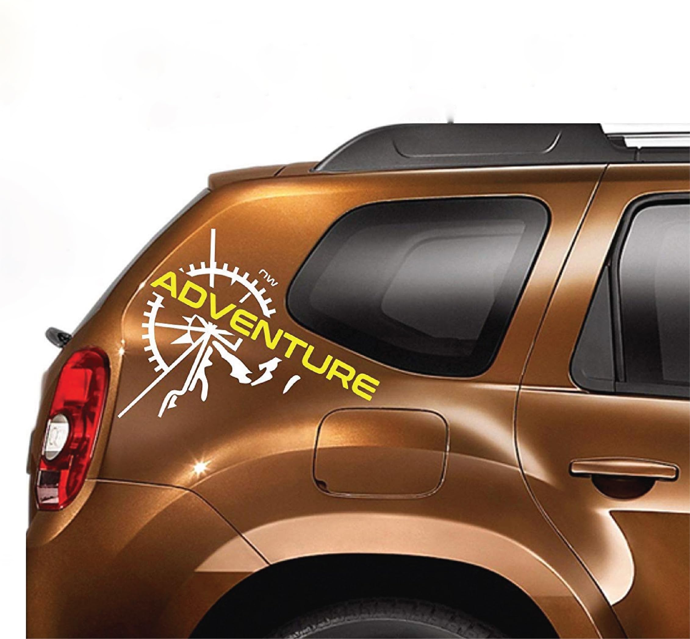 ISEE 360® Adventure Mountain Car Stickers Exterior Side Hood Roof Tail ...