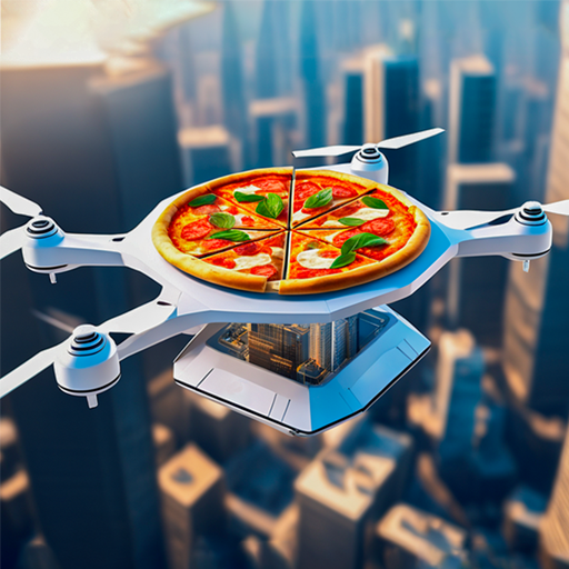Drone Pizza Delivery Games, Best Pizza Drone Simulator 3D Games, Drone ...