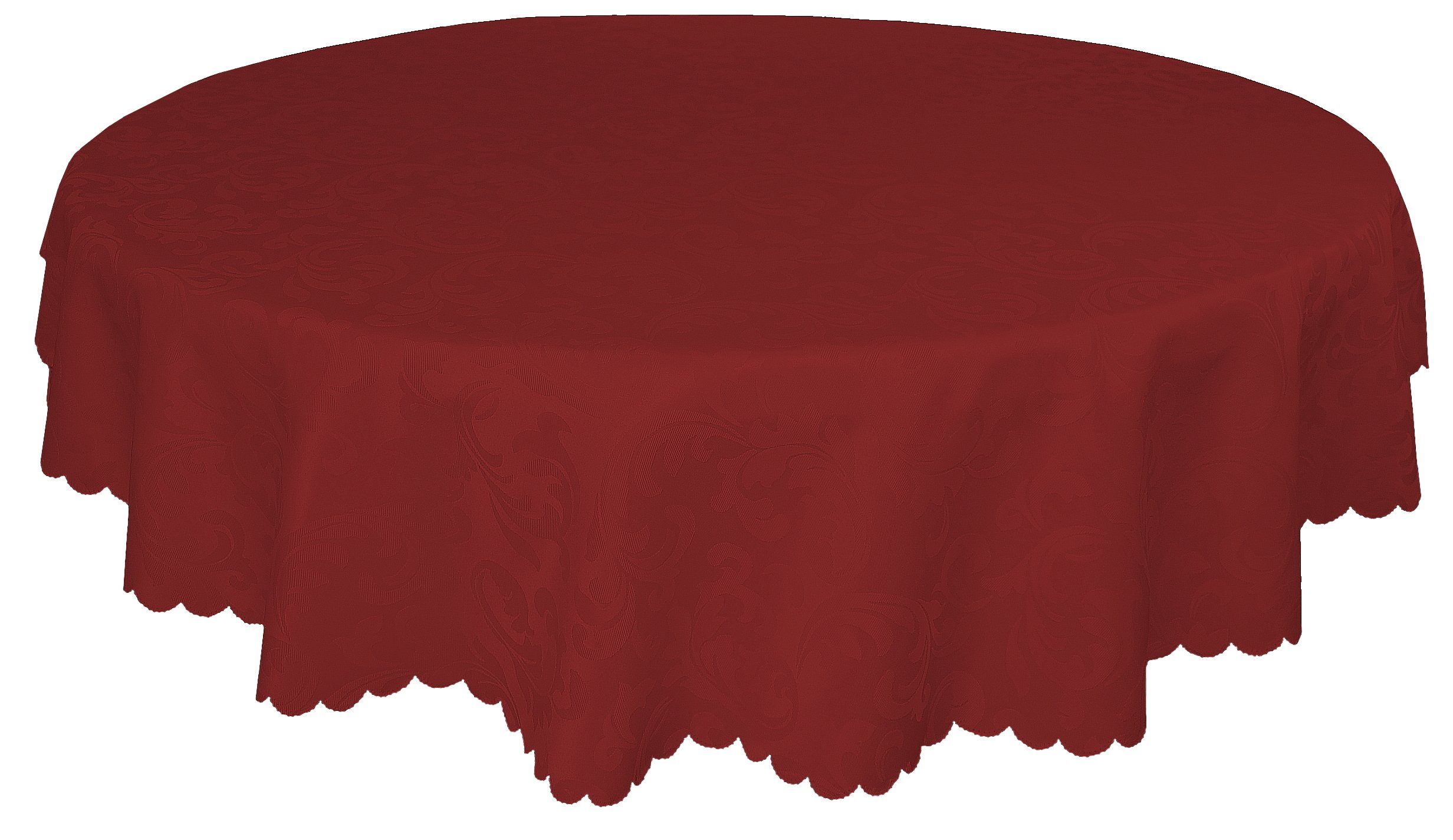 Amazon.com: EcoSol Designs - Microfiber Damask Waterproof Tablecloth ...
