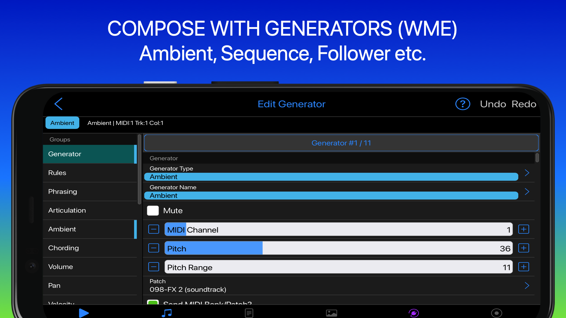 Wotja: Generative Music System - Make your own live generative music ...