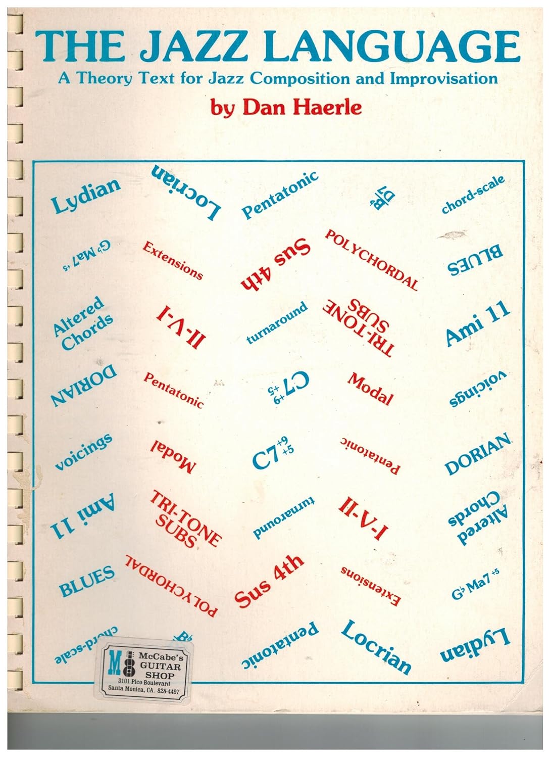 The Jazz Language a Theory Text for Jazz Composition and Improvisation ...