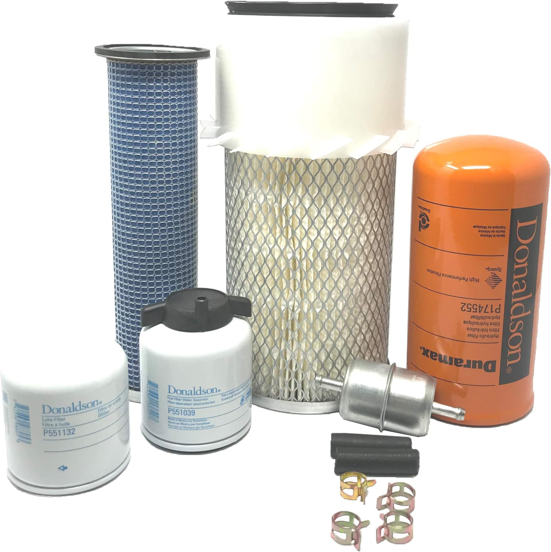 Amazon.com: CFKIT Filter Kit Compatible with NH Skid Steer L778 L779 ...