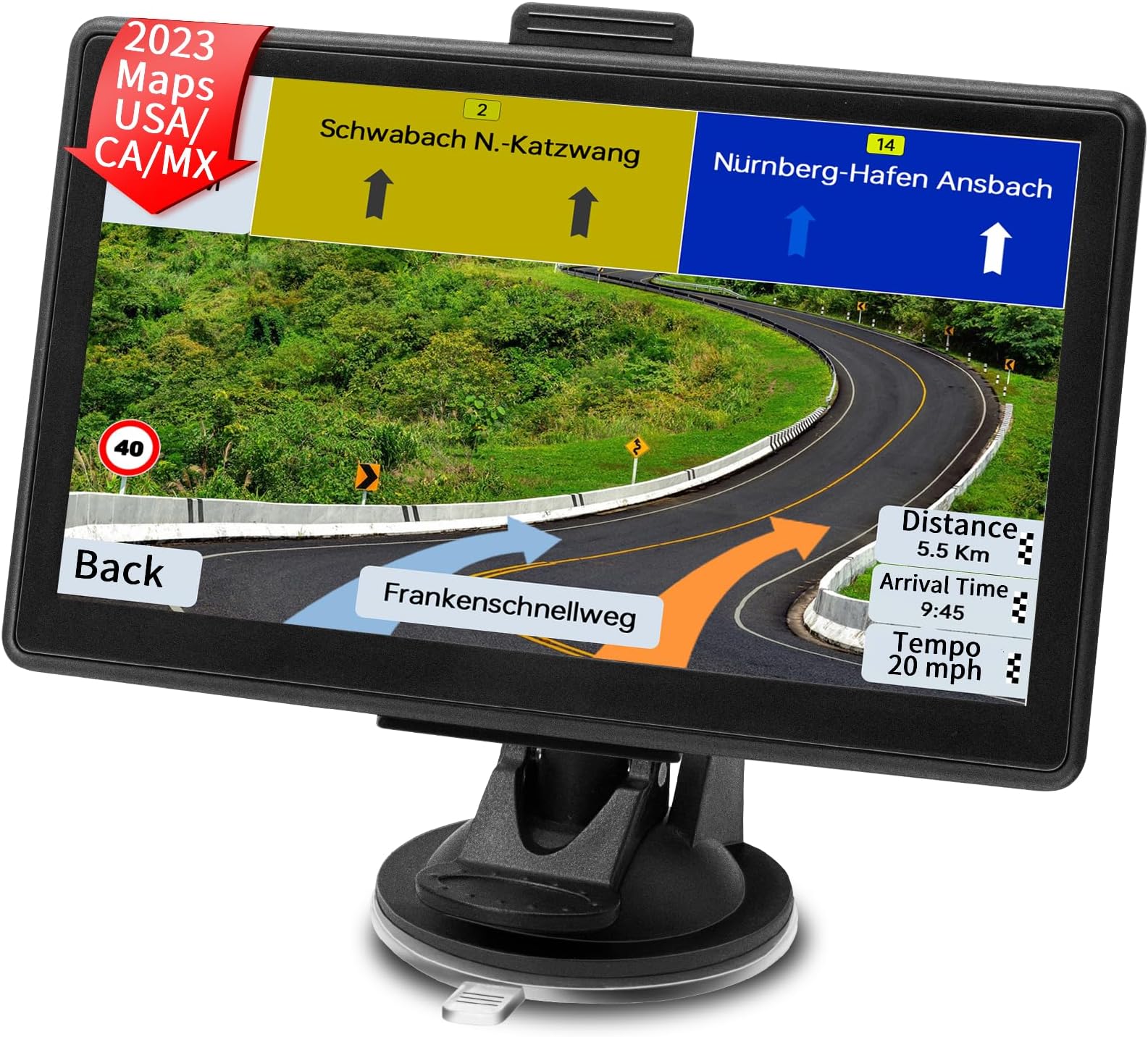 Amazon.com: Garmin Drive 52, GPS Navigator with 5-inch Display, Simple ...