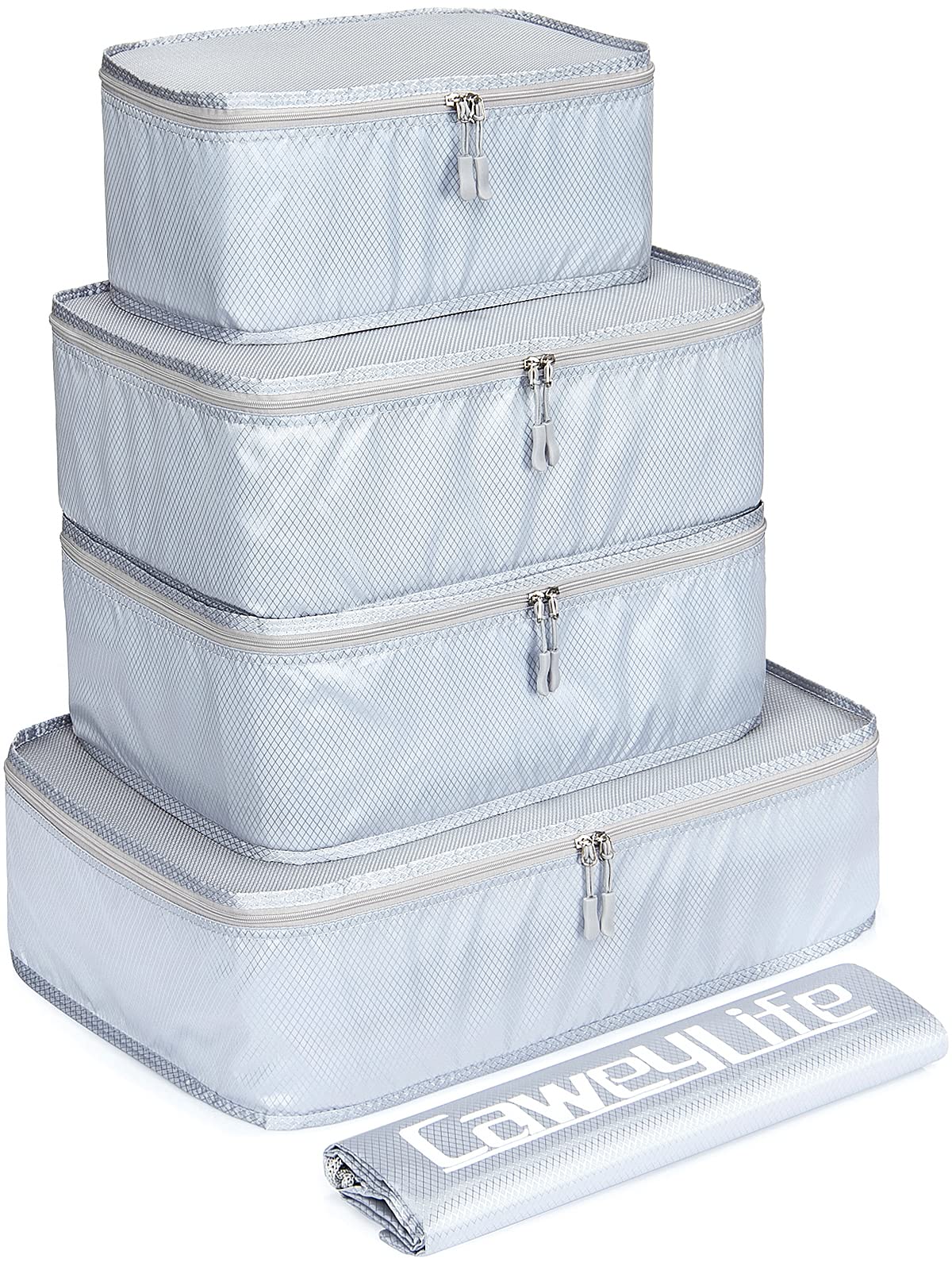 CaweyLife Travel Packing Cubes for Suitcases 5/10 Pcs Set, Carry On ...