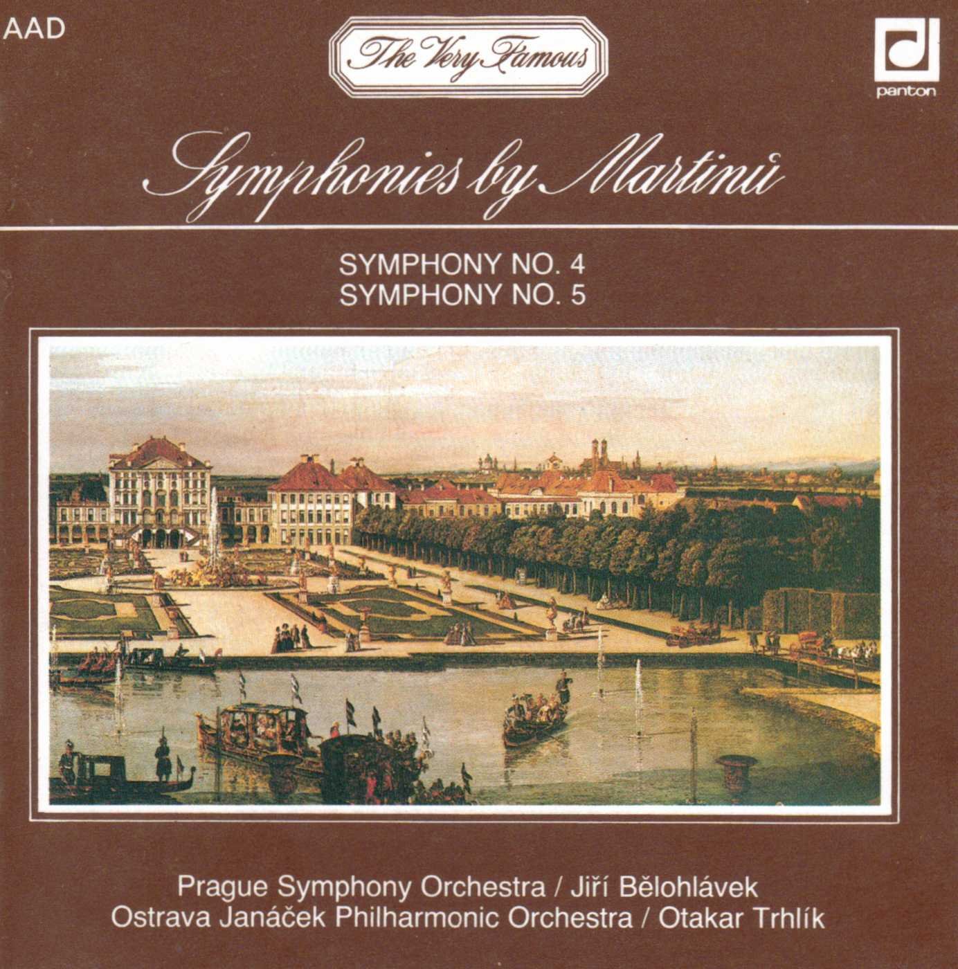 Bohuslav Martinu, JirÃ­ BelohlÃ¡vek, Otakar Trhlik, Prague Symphony ...
