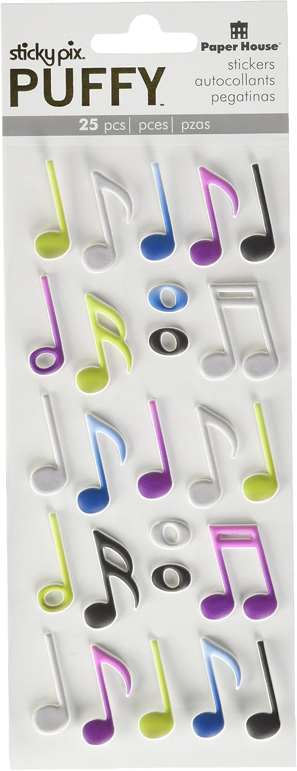 Amazon.com: Paper House Productions STP-0079E Stickers Puffy Stickers ...