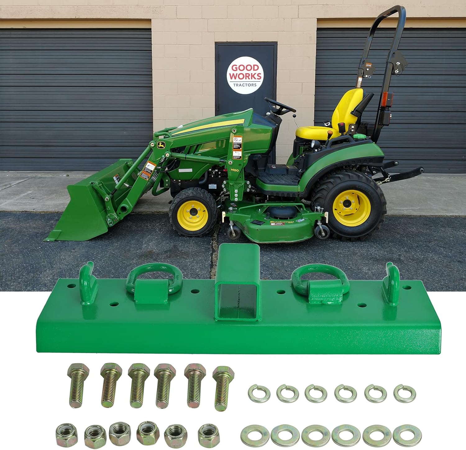 Amazon.com: frperce 1/4" Truck Bolt on Grab Hooks 4700 Lbs Capacity ...