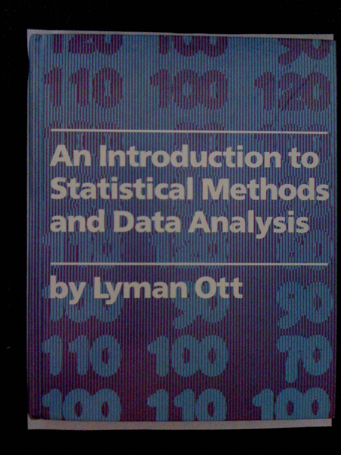 An Introduction To Statistical Methods And Data Analysis Lyman Ott