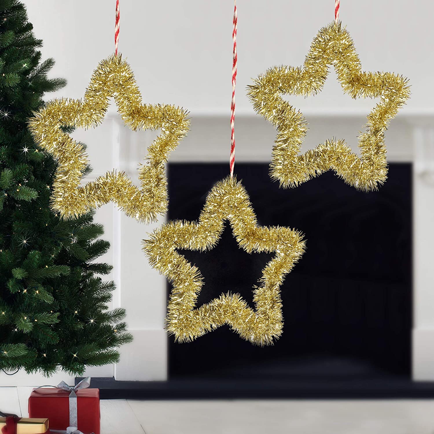 Star Garland For Christmas Tree How To Make A Salt Dough Star Garland
