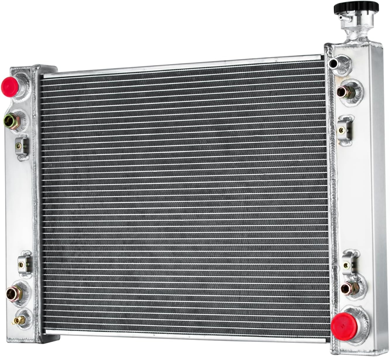 Amazon.com: Rubivel 677 Radiator Aluminum 3 Row Radiator Compatible ...