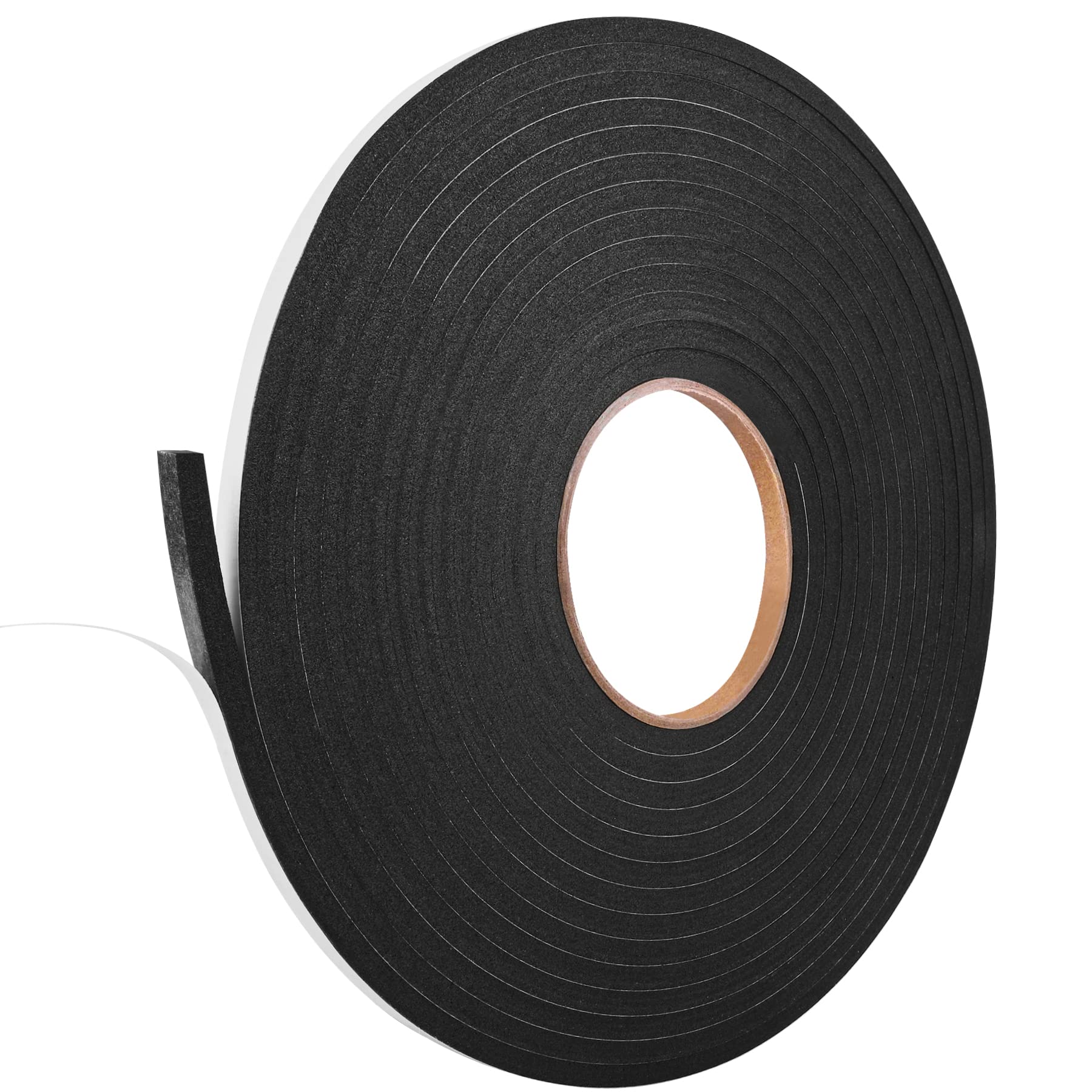 Self Adhesive Foam Tape Weatherstrip 1/4In x 1/4In x 50Ft High Density ...