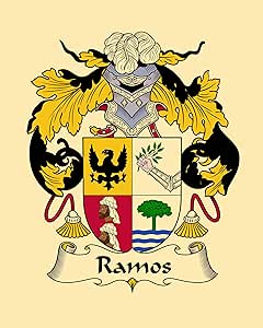 Amazon.com: Carpe Diem Designs Ramos Coat of Arms/Ramos Family Crest ...