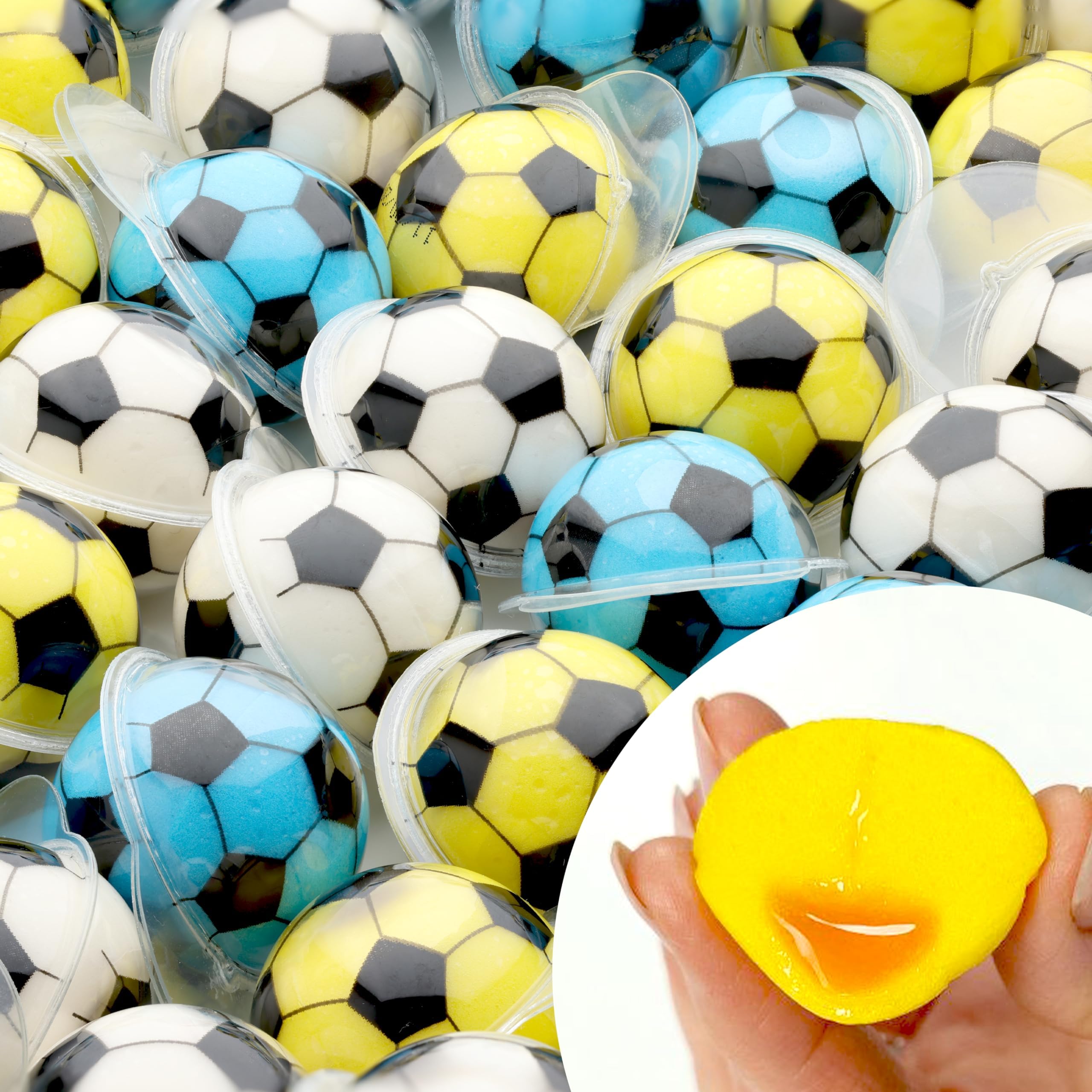 Amazon.com : Gummy Candy - Jelly Filled Gummies - Fun Soccer Gummy ...