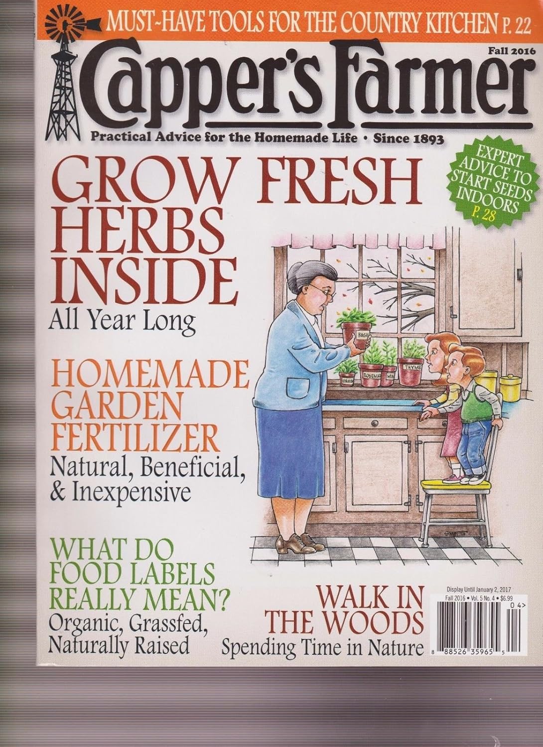 Amazon.com: CAPPER'S FARMER MAGAZINE FALL 2016. : Everything Else