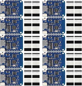 Amazon.com: AITRIP 10PCS WeMos D1 Mini V4.0.0 Type-C USB WiFi Internet ...