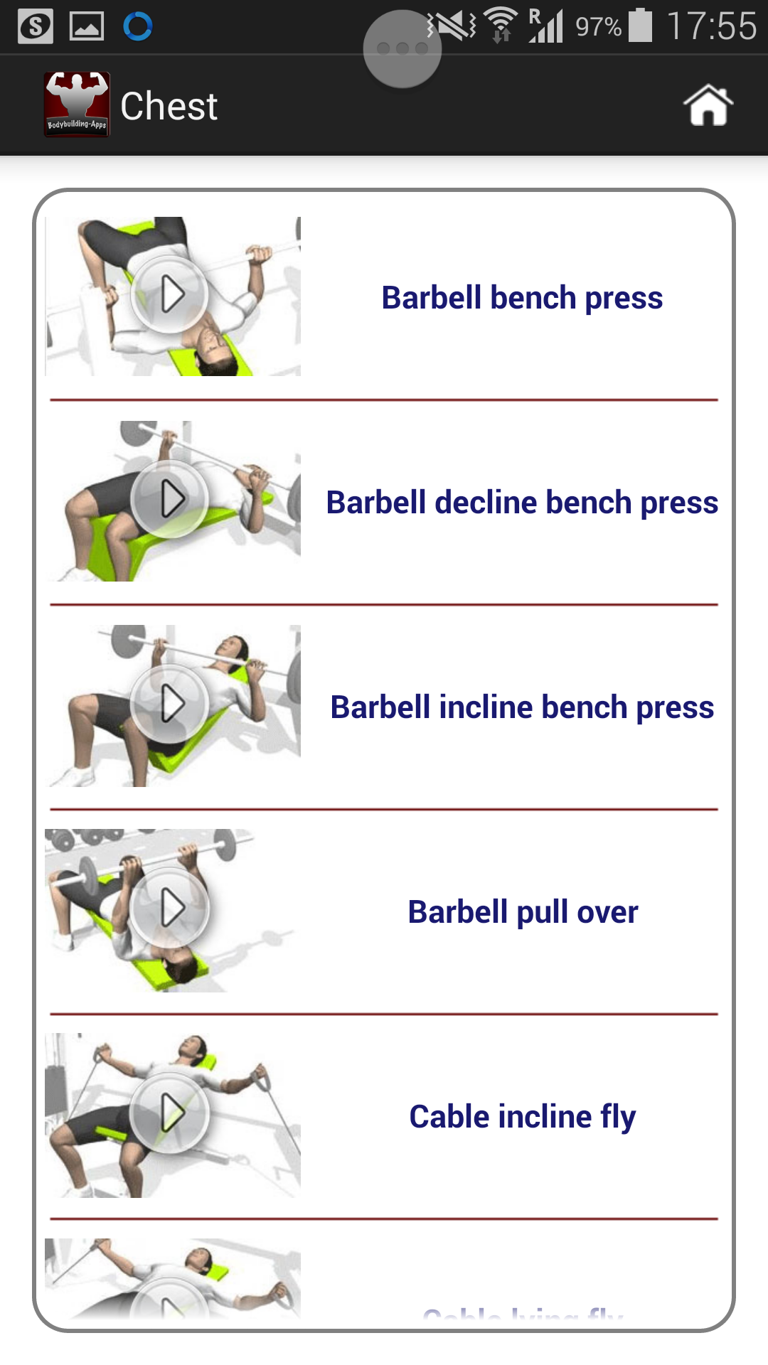 Insane Bodybuilding Workout - App on Amazon Appstore