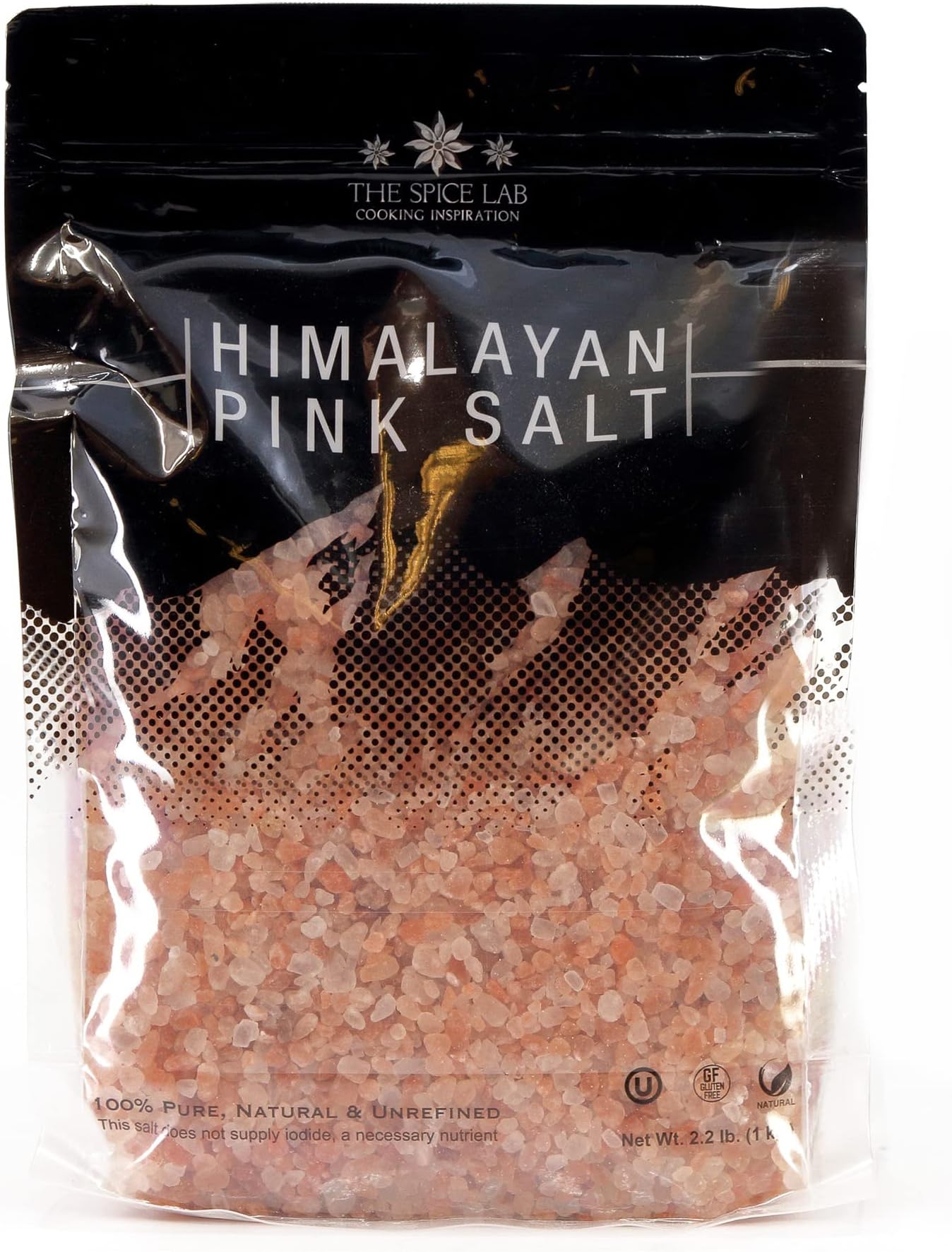 Amazon.com : The Spice Lab Himalayan Salt - Coarse 2.2 Lb / 1 Kilo ...