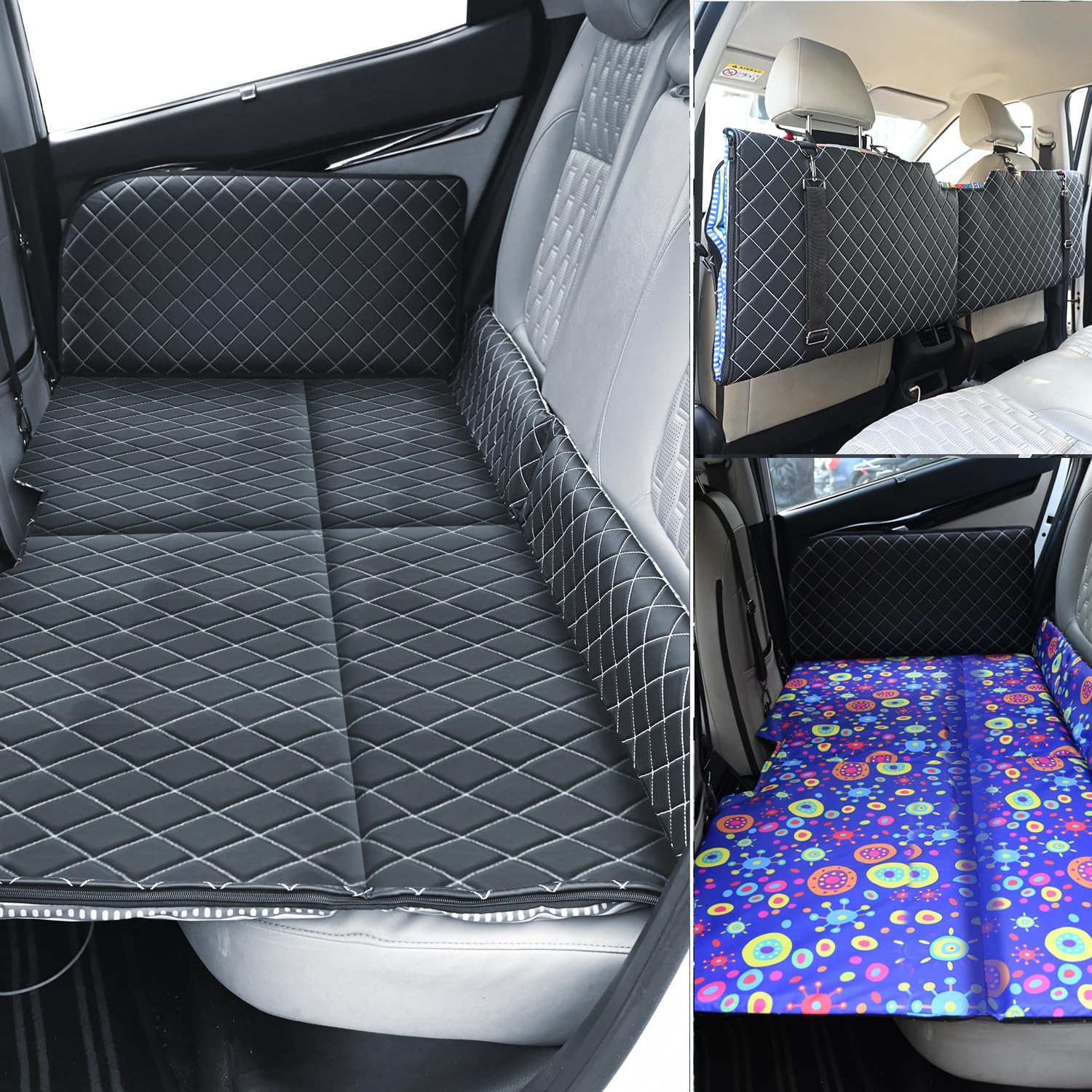 Allextreme S32 Non Inflatable Car Bed Mattress Double-Sided Back Seat ...